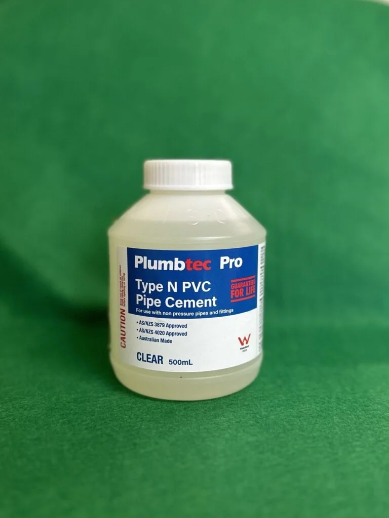 Plumbtec Pro Type N Solvent Cement (Clear, 500mL) – Plumbing Parts 2 U